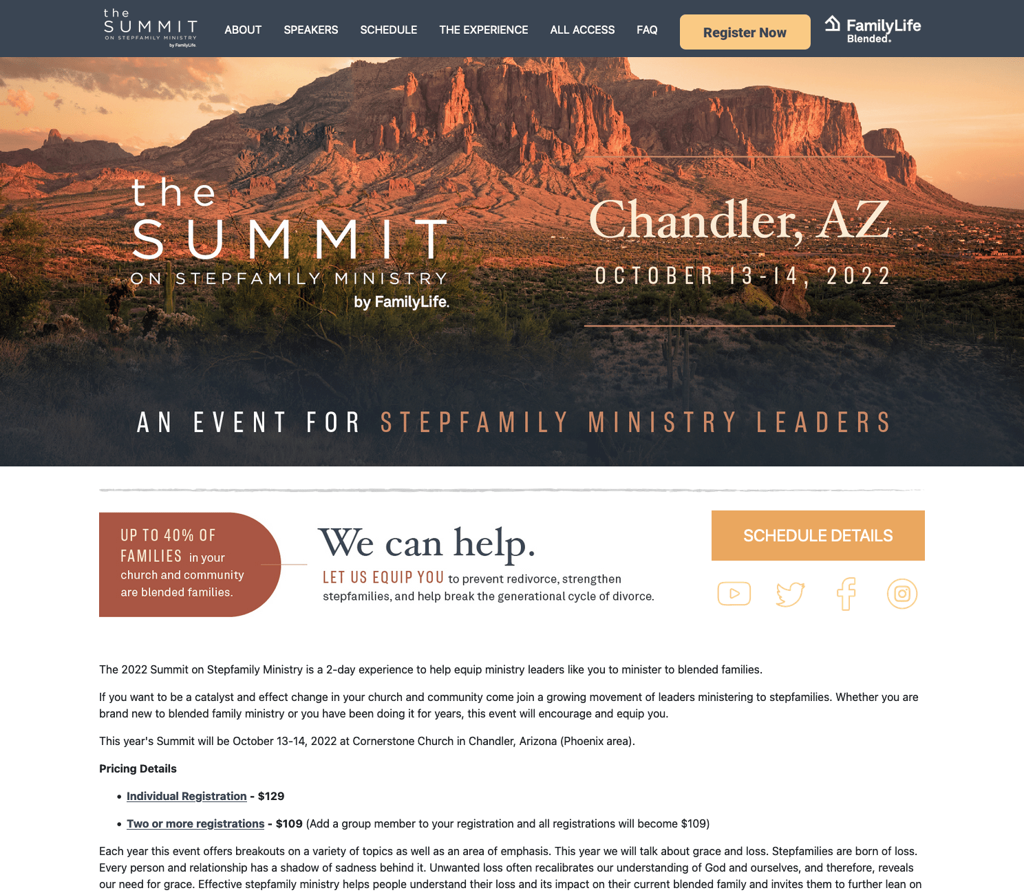 Summit on Stepfamily Ministry | The Worx Company